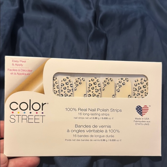 Color Street | Makeup | Color Street Black And Cream Nail Art Strips ...